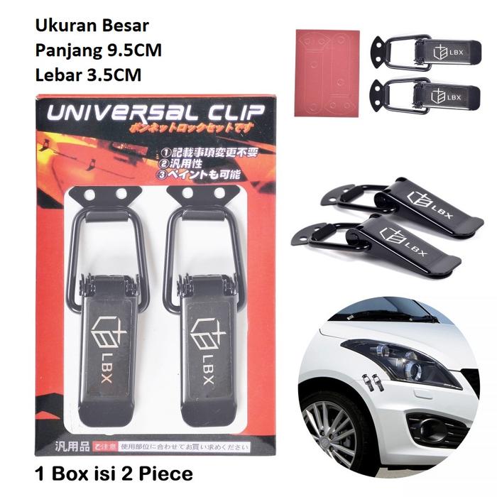 Jual Bumper Clip Pengait Klem Kait Bumper Body Mobil Car Large L Besar ...