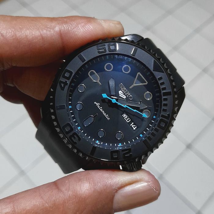 Jual SEIKO MOD NH36 black pvd SKX SRPD NH36 MOVEMENT saphire dome - Kota Bekasi ...