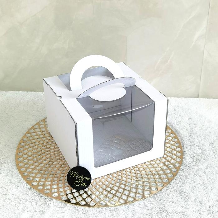 Promo DUS KUE - CAKE BOX - GIFT BOX - KOTAK KADO 20x20x15 - MS-T02 - WK ...