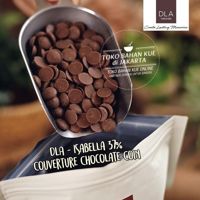 Promo DLA Naturals – Milk Chocolate Couverture ISABELLA 250gr Cokelat ...