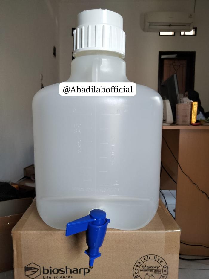 Jual Autoclave Carboy Polypropylene 10 liter with Spigot Biosharp BS-HC-010 - Kota Bekasi ...