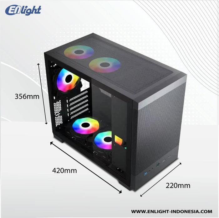 Jual Casing Enlight A1 - Matx Gaming Case Di Seller Sweet Shop ...