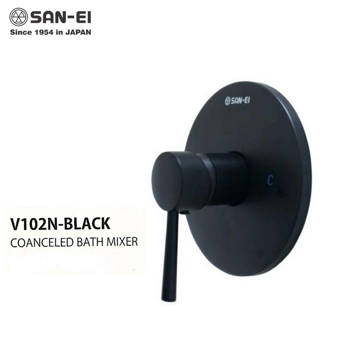 Jual San-Ei Kran Tanam Mixer Panas Dingin Concealed Bath Mixer V102N ...
