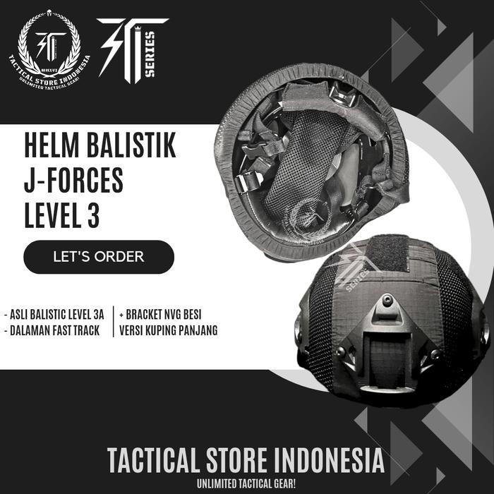 Promo Helm Balistic JForce Level 3 A + Fast Track - Kota Bogor - Tactical Store Indonesia ...