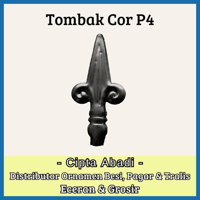 Jual tombak pagar besi cor P4 - Kota Tangerang Selatan - Cipta Abadi ...