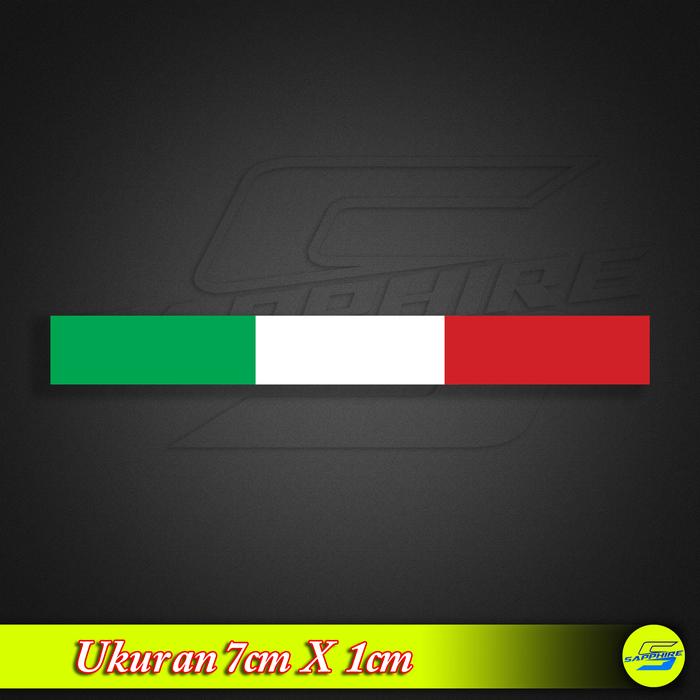 Jual Sticker Bendera Italy Helm Stiker Itali Helm - Jakarta Timur ...