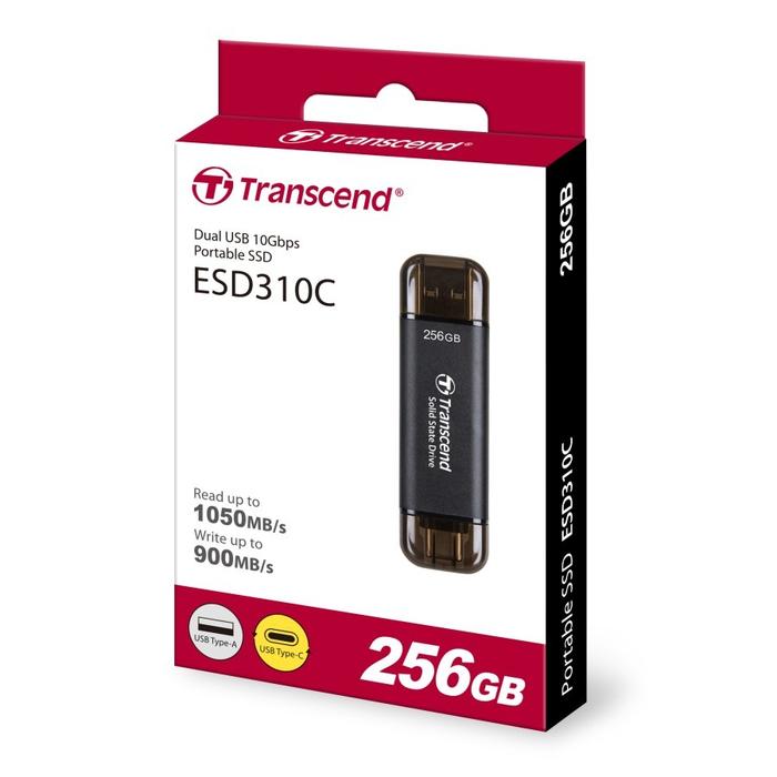 Jual TRANSCEND EXTERNAL SSD ESD310C ESD310S 256GB 512GB 1TB SSD ...
