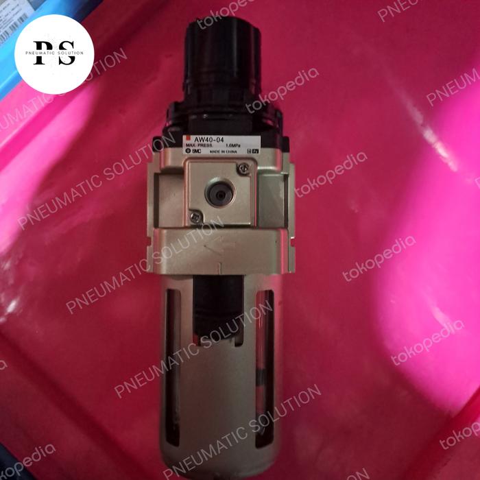 Jual AIR FILTER REGULATOR SMC AW40-04 1/2" - Jakarta Barat - PNEUMATIC SOLUTION | Tokopedia