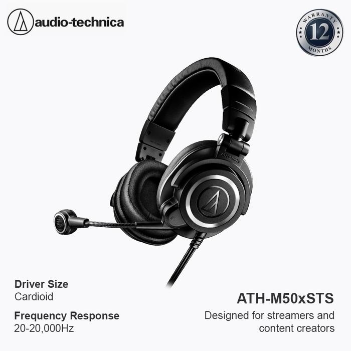 Promo Audio-Technica ATH-M50xSTS USB Designed for streamers content creators Cicil 0% 3x ...
