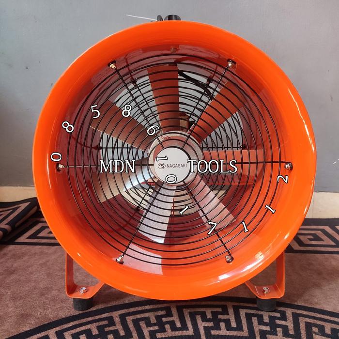 Jual kipas blower portable ventilator 10 inch axial fan 250mm 220V ...