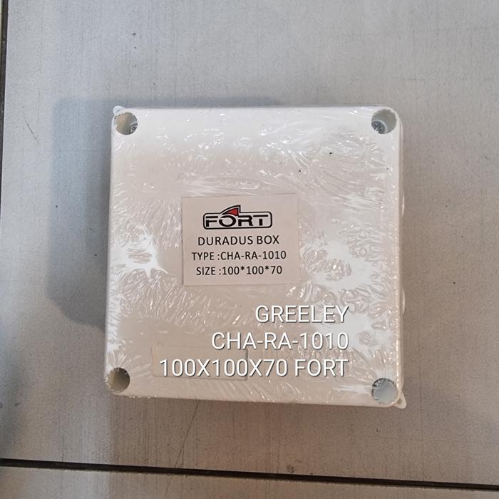Jual CHA-RA-1010 FORT Duradus Box Putih 100x100x70 7 Lubang - Jakarta ...