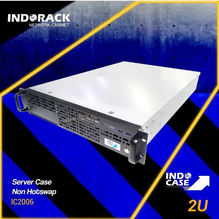 Jual Rackmount Case 2u 6bay HDD SATA Casing Server IC2006 - Jakarta ...