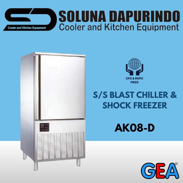 Jual GEA S/S Blast Chiller & Shock Freezer AK08-D / AK08D / Peti ...