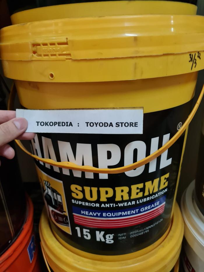 Jual Minyak Gemuk Champoil Super Champoil Grease 15Kg - Jakarta Barat ...