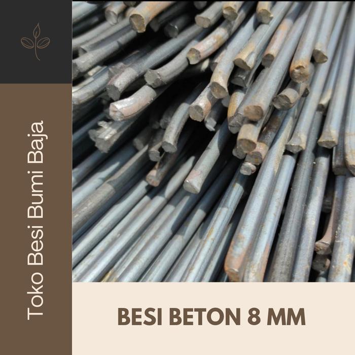 Jual besi beton 8 mm polos / besi behel 8 mm polos - Kota Tangerang ...