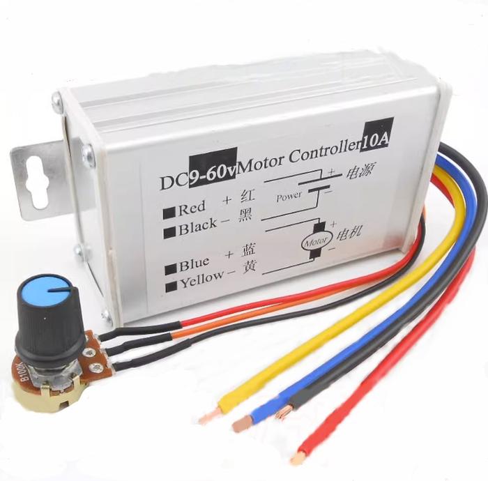 Jual Dimmer 10A with motor speed control 12V24V36V48V (1687) - no drive ...