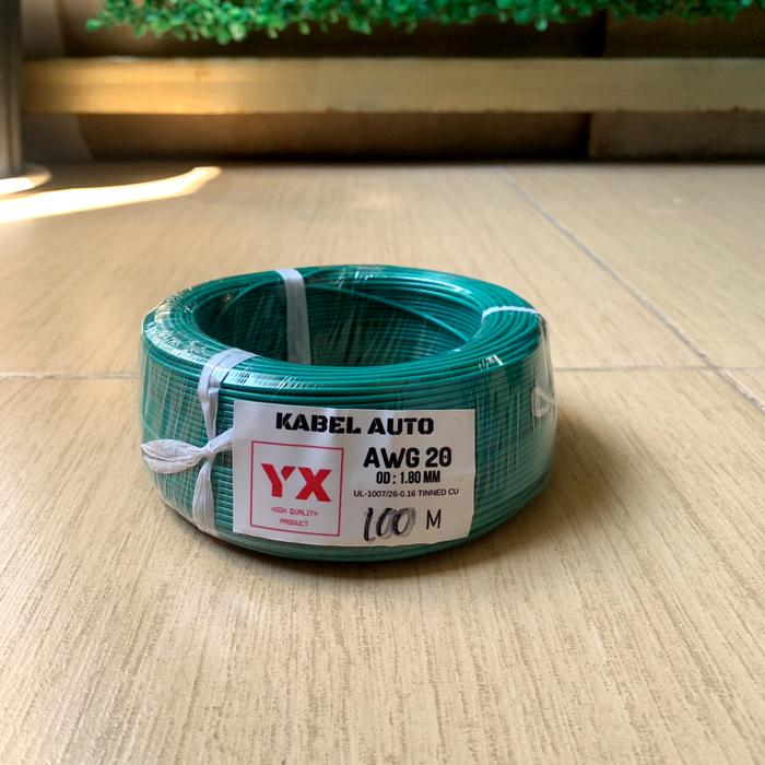Jual Kabel AWG 20 serabut putih, Harga per meter (Warna Hijau) - Kota Surabaya - Indooled ...