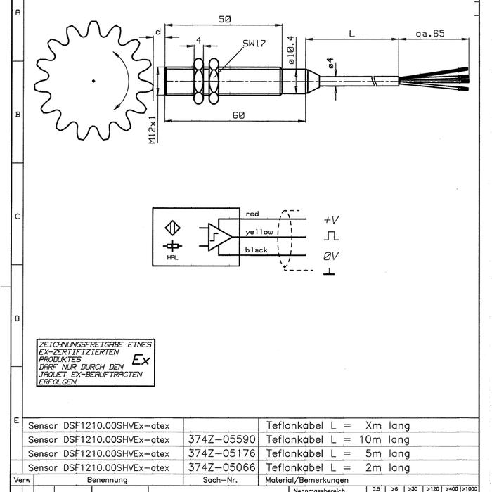 Jual Braun Speed sensor Article Number A5S05WE90 + BS4K Connector ...