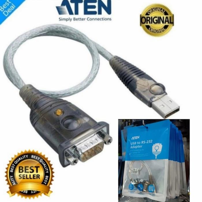 Jual ATEN UC-232A Converter USB to Serial/RS232 ,UC232A DB9 Resmi ...
