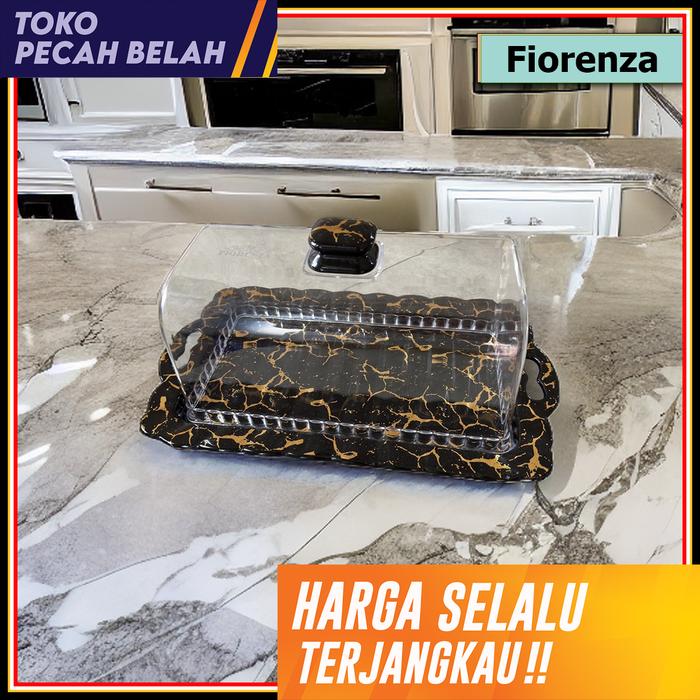Jual Fiorenza - Bread Plate (Tempat Roti/Tempat Kue) MH-578 Hitam ...