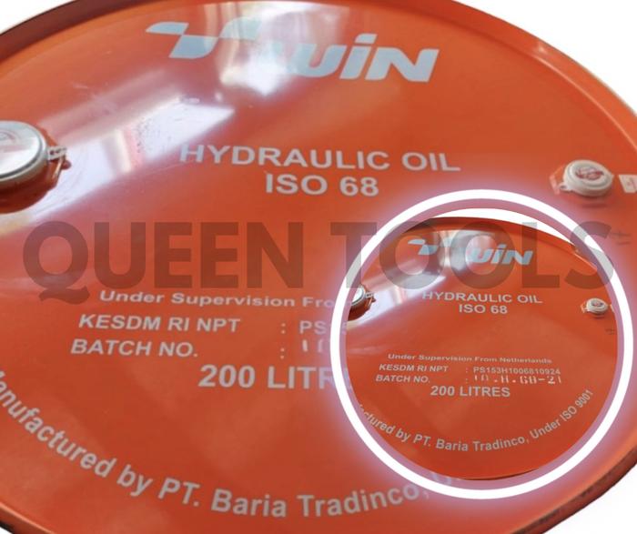 Jual Oli Hydraulic Win Iso 68 10W Repack 1 Liter Original - Jakarta ...