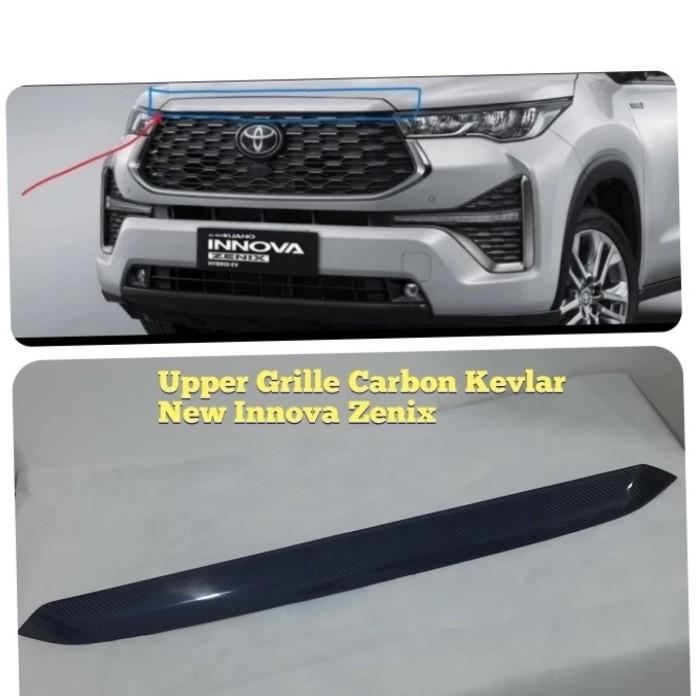 Jual lis list grill gril grille innova zenix custom carbon kevlar ...
