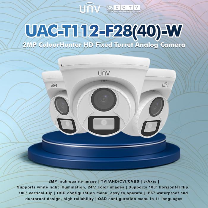 Jual CCTV Indoor UNV Model UAC-T112-F28(40)-W fullcolor - Kota Semarang - CK.Protech | Tokopedia