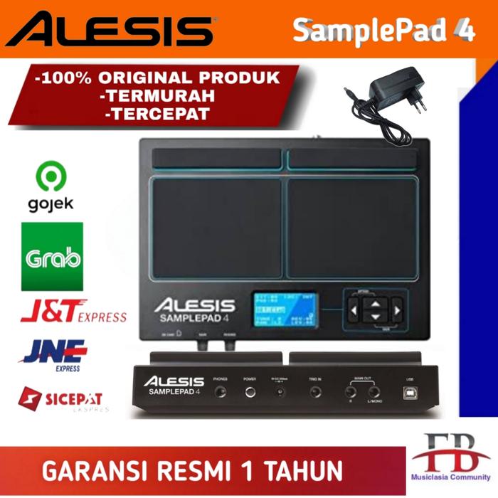 Jual Alesis SamplePad 4 Drum Pad Percussion / Sample Pad 4 / Sample Pad4 - Kota Bekasi - favebox ...