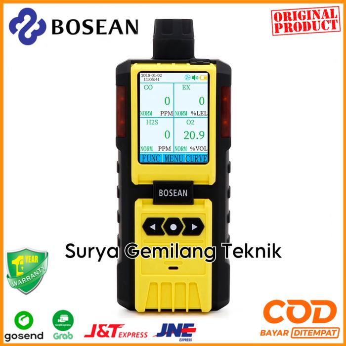 Jual Gas Detector Bosean K-600 H2S O2 CO LEL Hydrogen Sulfide Monitor K600 - Jakarta Barat ...