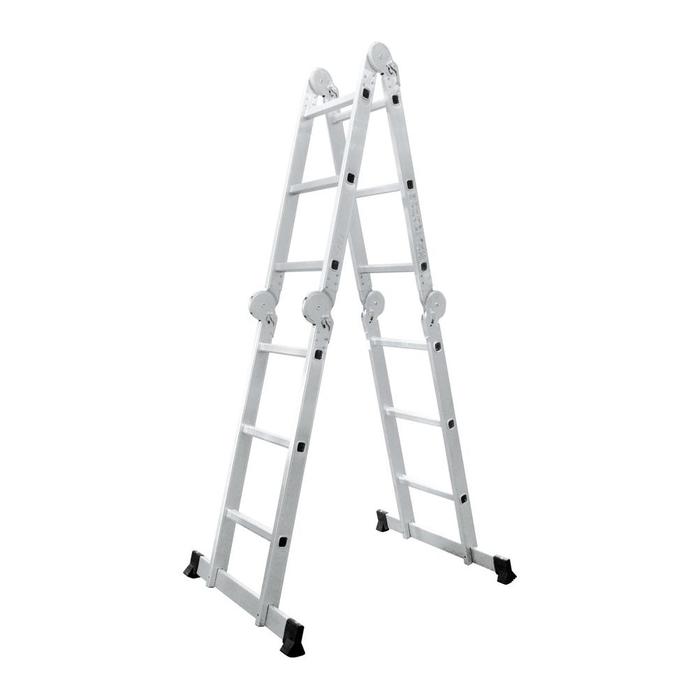 Jual Tangga Multifungsi Tangga Lipat Aluminium M403D 12 Step Silver 3.6 ...