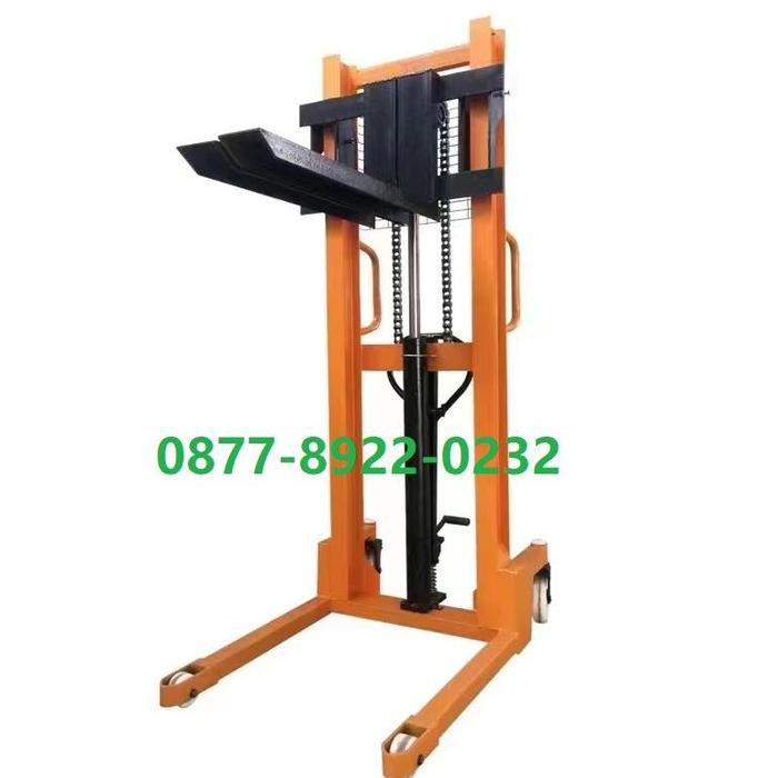 Jual Hand Stacker Hand Lift Hand Forklift Pallet Manual 2 Ton x 1.6 ...