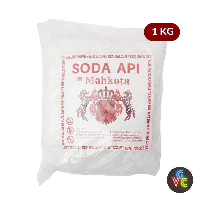 Jual Soda Api 1 KG - caustic soda flake / NaOH / sodium hydroxide ...