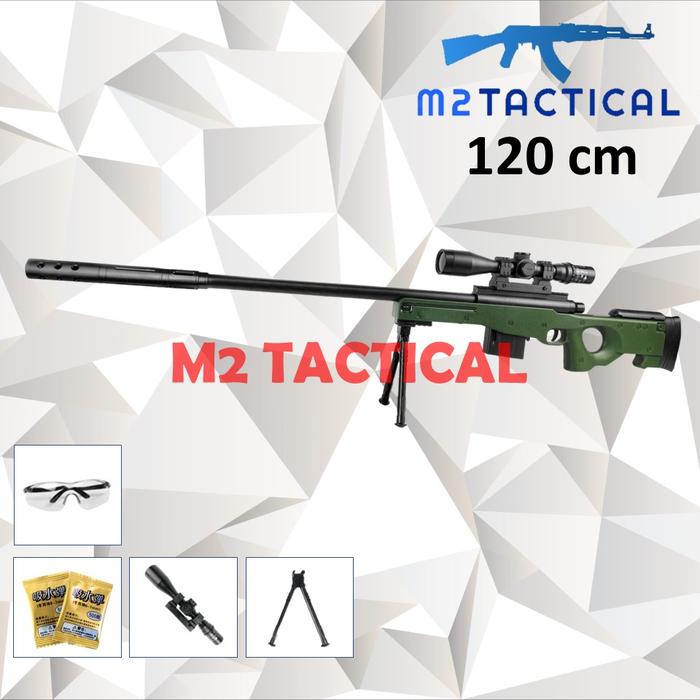 Promo Magnum Sniper AWM AWP L115A1 Bolt Action Water Gel Blaster WGB ...