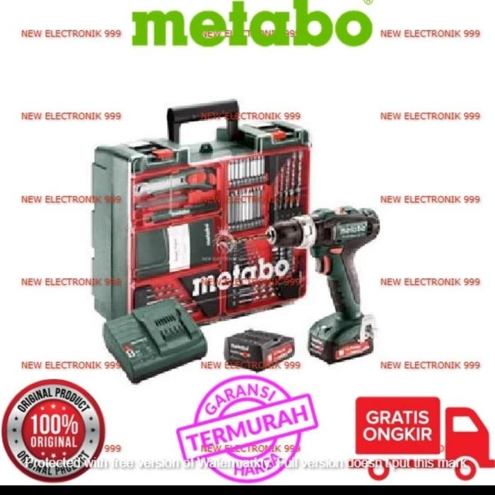 Jual Mesin Bor METABO CORDLESS DRILL POWERMAXX BS BASIC SET - Jakarta Barat - New Electronik 999 ...