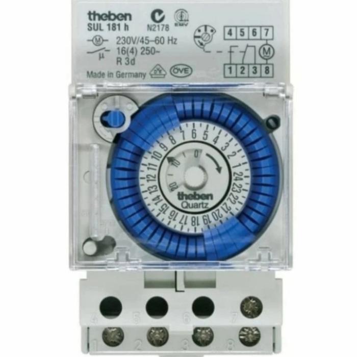 Jual Timer Theben Sul 181H Original 24Jam/Timer Waktu, Theben Germany ...