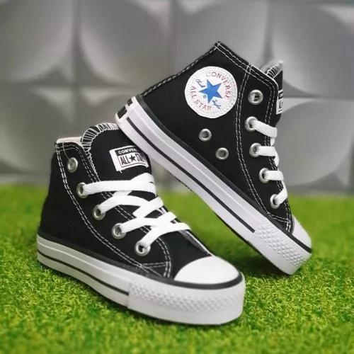 Jual SEPATU CONVERSE ANAK SEPATU ANAK SEKOLAH MODEL TINGGI - hitam ...