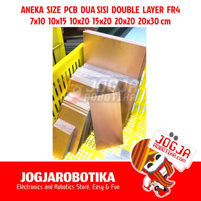 Jual ANEKA PCB DOUBLE LAYER TEMBAGA DUA SISI FR4 FR-4 - PILIH UKURAN ...