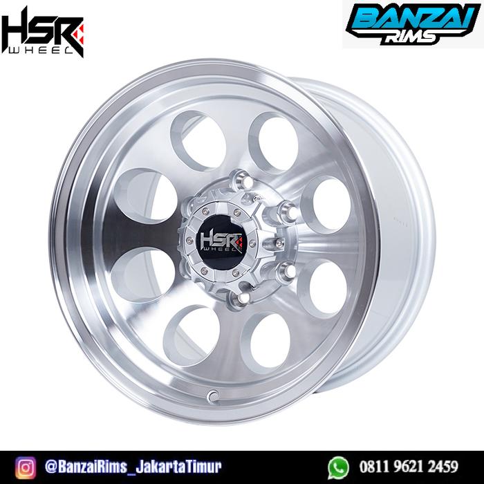 Jual Velg Mobil OFFROAD HSR DUFFY R15 Fortuner Pajero Triton Hilux DC ...