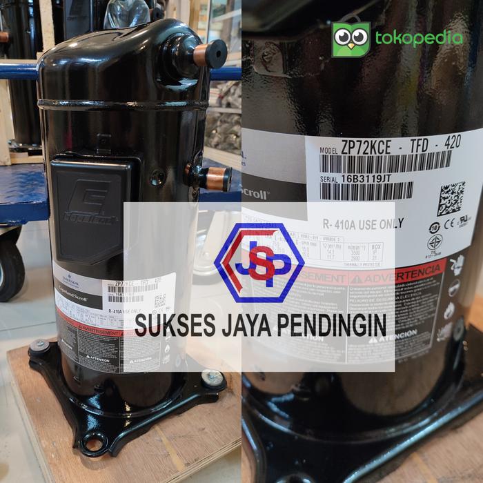 Jual Compressor Copeland ZP72KCE-TFD-420 / Kompresor ZP72KCE-TFD-420 - Jakarta Barat - Sukses ...