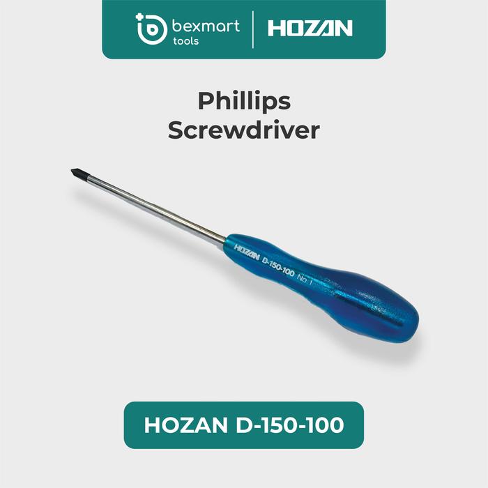 Jual HOZAN D-150-100 Obeng Hozan Phillips Screwdriver - Jakarta Barat - Bexmart | Tokopedia