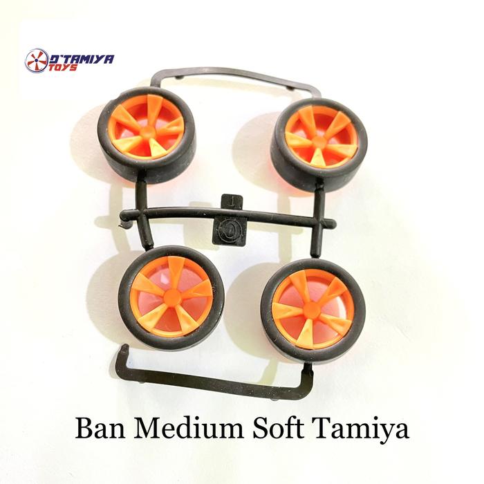 Promo Tamiya Ban Soft Velg Medium 5 Spoke Ban Karet Soft Original ...