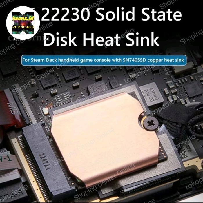 Jual Heatsink tembaga ssd steam deck console - Jakarta Timur - www ...