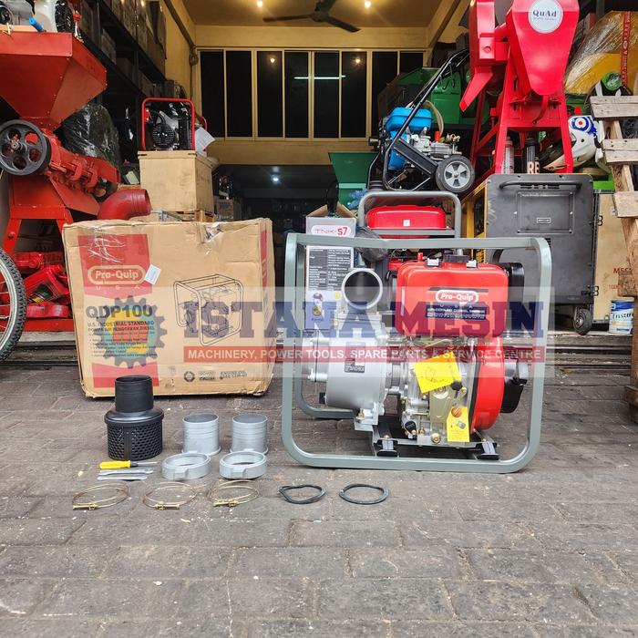 Jual MESIN POMPA AIR SOLAR DIESEL ENGINE PUMP 4INCI WP 40 PROQUIP QDP ...