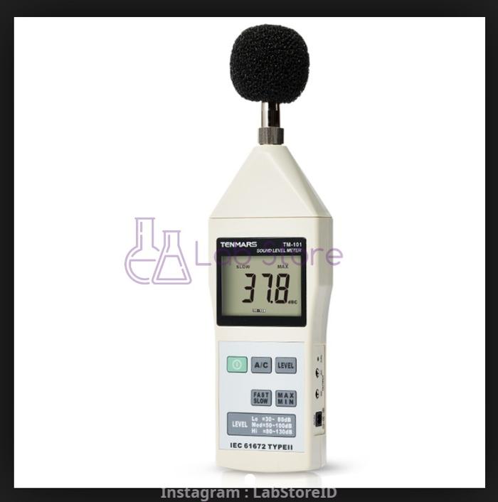 Jual Sound Level Meter TM-101 Alat Ukur Intensitas Suara | Tenmars TM ...
