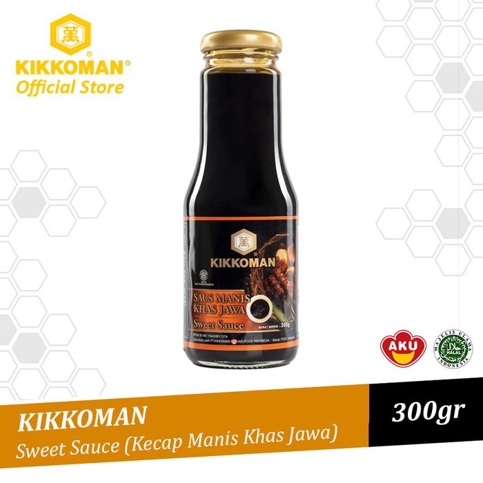 Jual Kikkoman Sweet Sauce Kecap Manis Khas Jawa Halal Botol 300GR ...