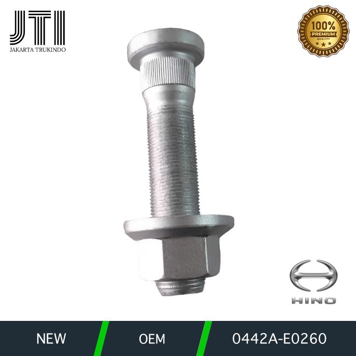 Jual RR HUB BOLT KIT BAUT RODA BELAKANG HINO 700 0442A-E0260 0442A ...