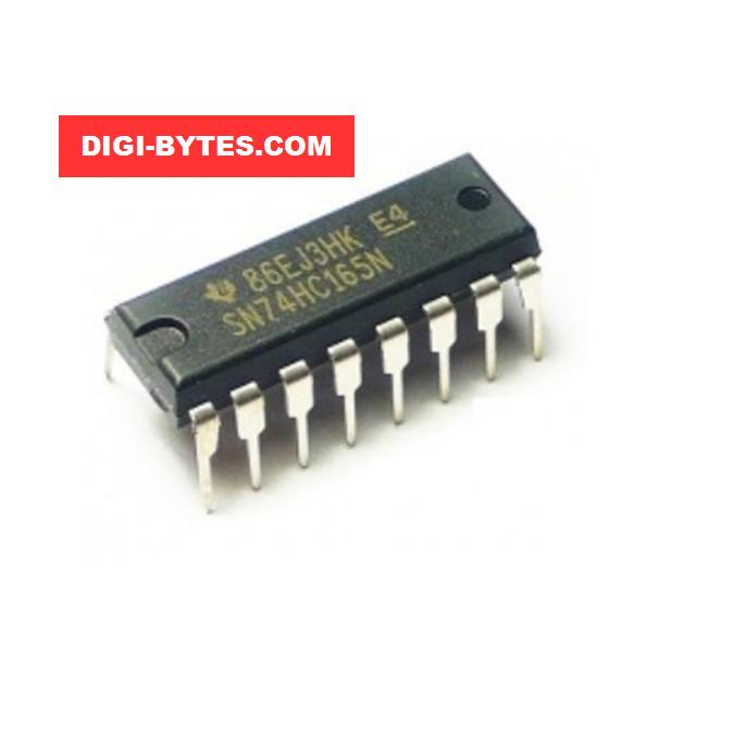 Jual 74HC165 - 8-Bit Parallel-In/Serial-Out Shift Register with Input ...