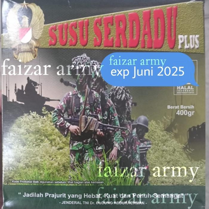 Jual SUSU SERDADU TNI.SUSU SERDADU TNI NKRI.RANSUM.SUSU SERDADU IMUKAL ...