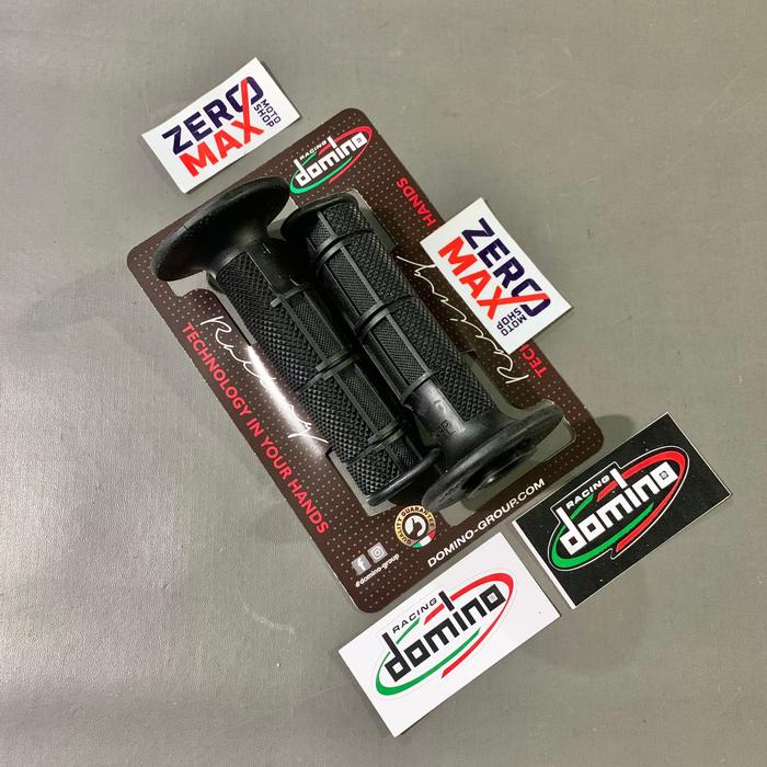 Jual Handfat Handgrip Grip Domino Italy Off Road Cross Enduro Black ...