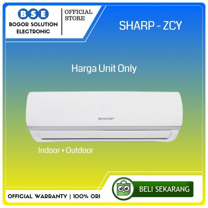 Promo AC Split 1/2 PK Standar Sharp AH A5ZCY 1/2PK Sharp AC 1/2PK AH-A5ZCY Cicil 0% 3x - Kota ...
